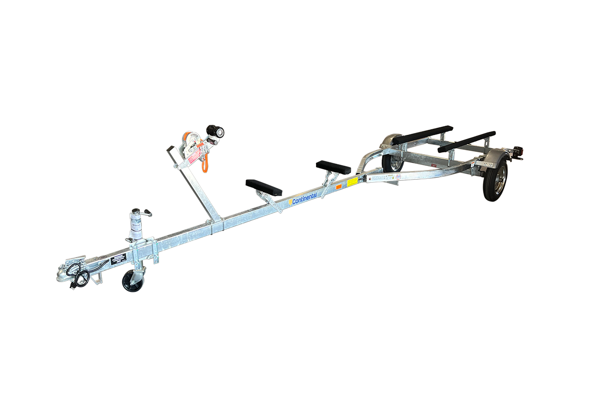 Galvanized Canoe & Kayak Trailers | Continental Trailers