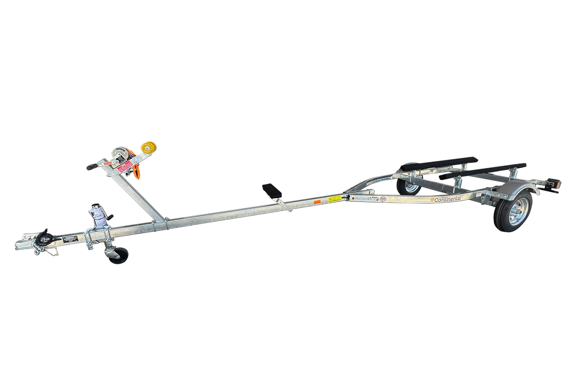 Galvanized Bass and Jon Boat Trailers |Continental Trailers